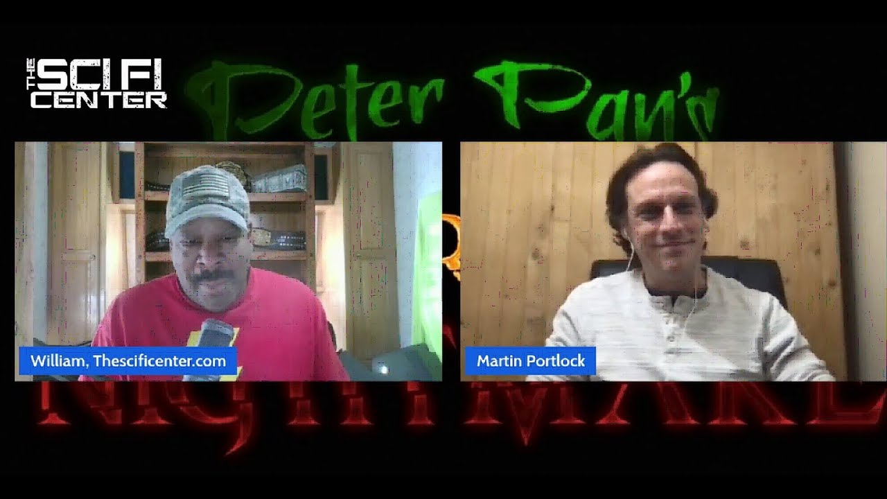 Interview with Martin Portlock #PeterPansNeverLandNightmare - YouTube