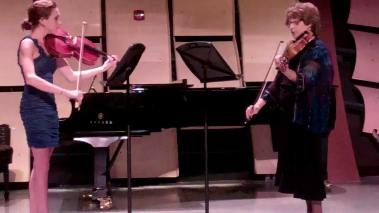 Alessandra Barrett, viola, performs Duo No. 3, by Ignaz Pleyel - YouTube