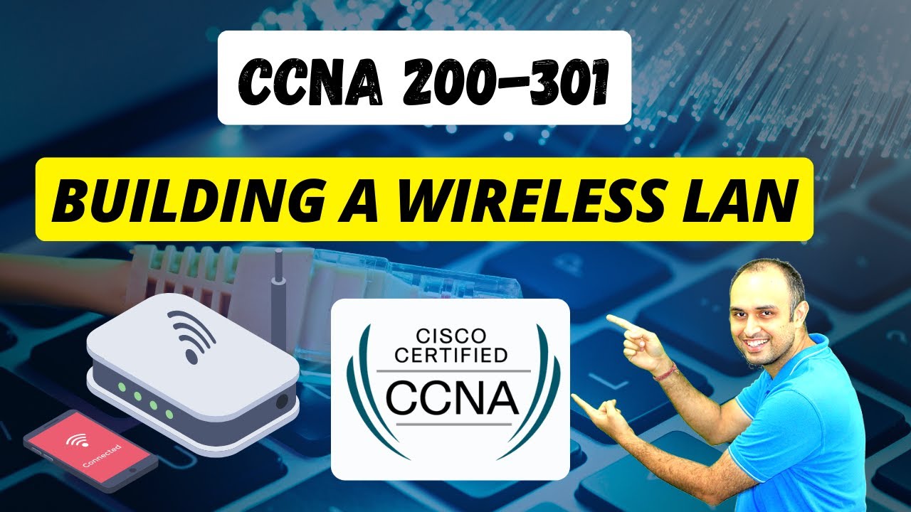 CCNA 200-301: Configure a Wireless LAN Access in Hindi - YouTube