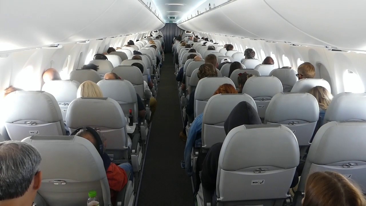 Air Baltic Bombardier CS-300 flight - YouTube