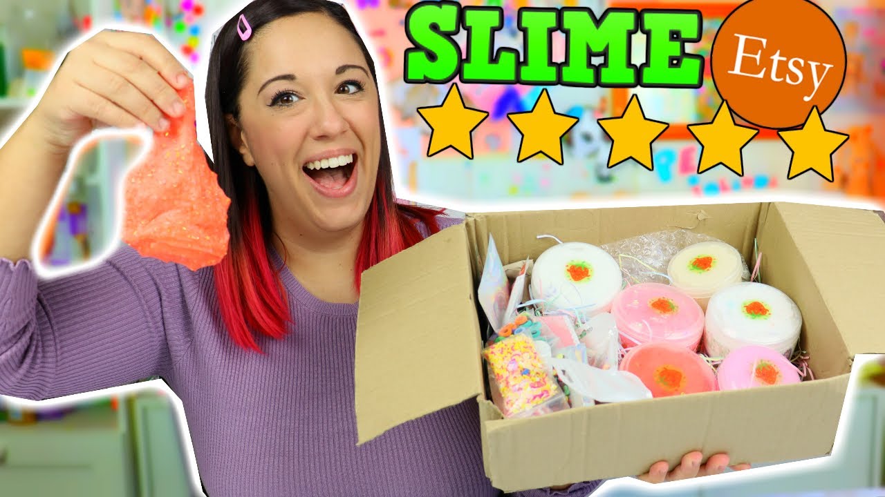 APRO SLIME COMPRATI da ETSY da 5 STELLE! COME SARANNO? - YouTube