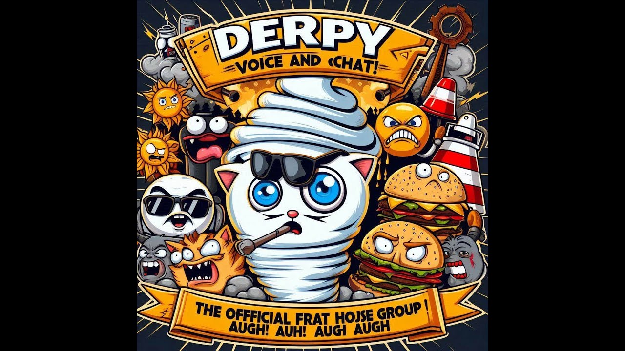 AI Generated Logos for Derpy voice and chat! The official frat house group! AUGH AUGH AUGH ...