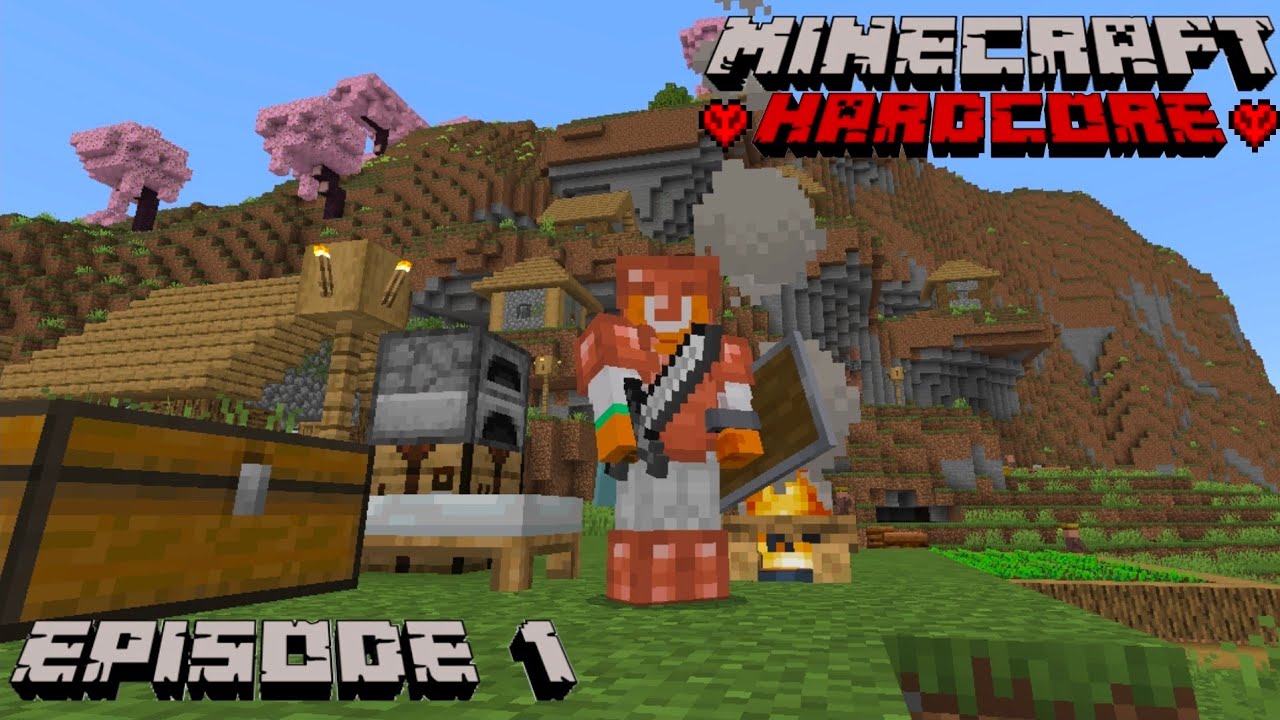 Awesome Spawn | Episode 1 | Minecraft Bedrock Hardcore - YouTube