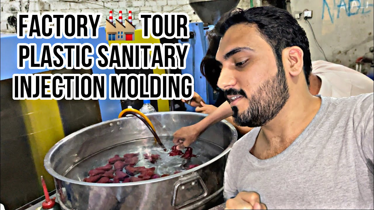 Factory 🏭 tour | plastic sanitary making injection moulding - YouTube