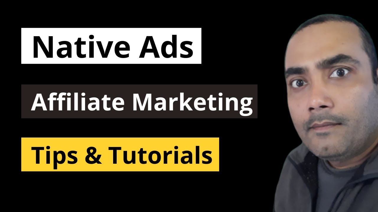 How To Do Affiliate Marketing With Native Ads - YouTube
