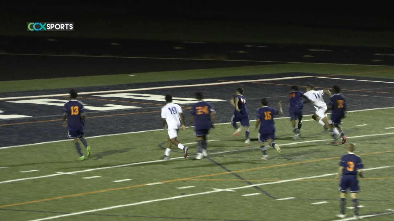 Cooper Boys Soccer Battles to Tie With Heritage Christian - YouTube