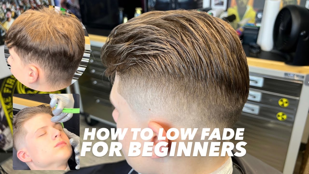 How to Low Fade with C Cup ( Straight Hair ) For Beginners Using GAMMA+ ...