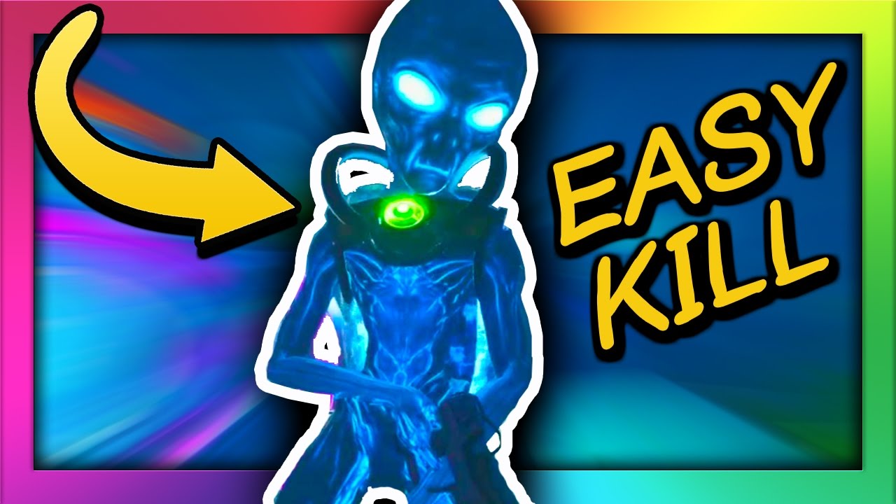 SECRET To Eliminating The ALIEN BOSS *EASY* & How Much Health He Has ...
