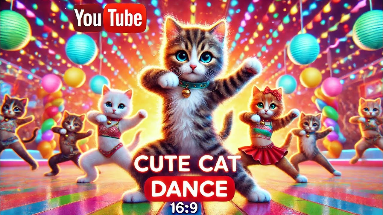 Cute Cat Dance | Cat Dance | Dancing Kitty | #cat #catdance - YouTube