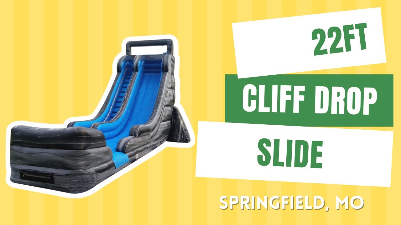 Cliff Drop Water Slide Rental | Springfield, MO | Jumping Jacks Events ...