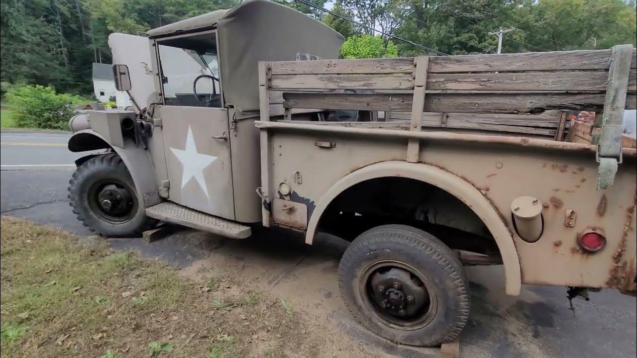 CLASSIC BARN FIND 1953 JEEP MILITARY M37 - YouTube