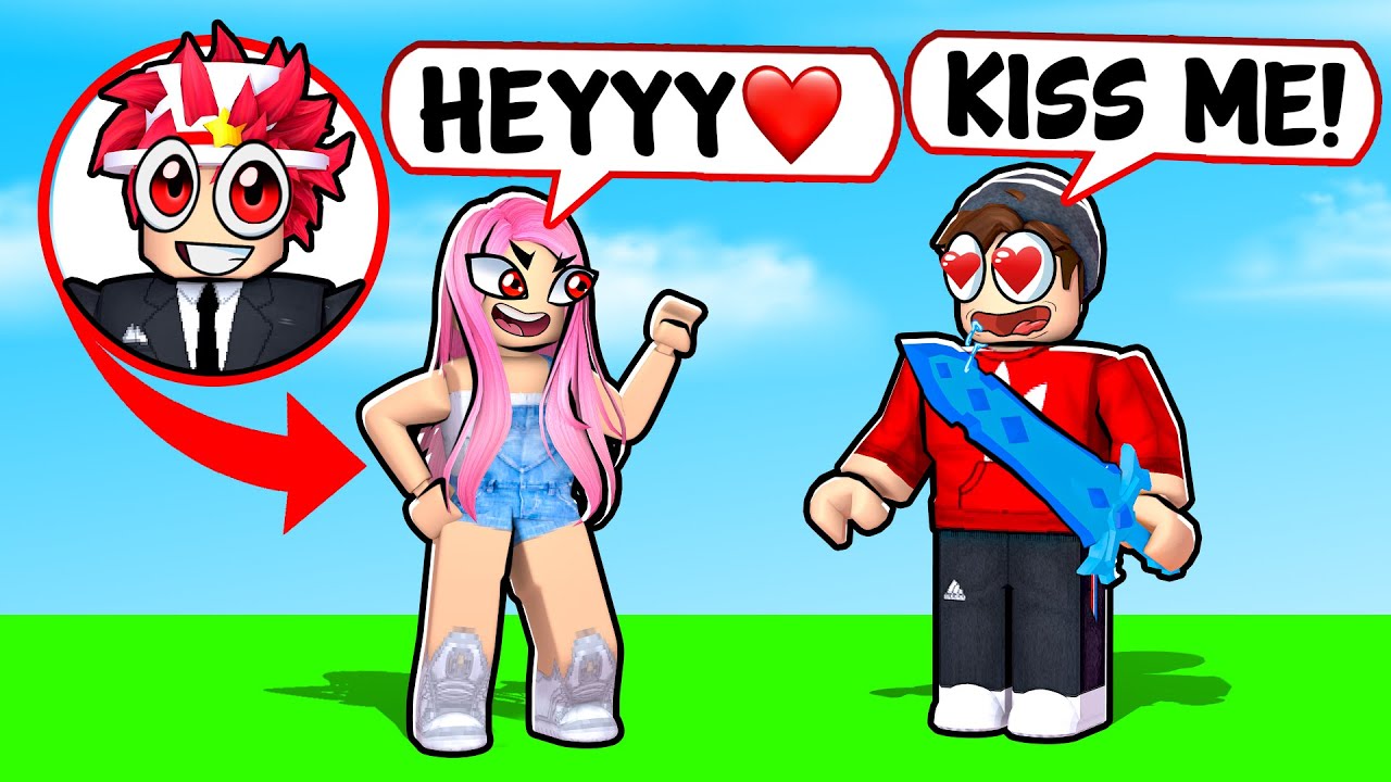 I Pretend to be A GIRL in Roblox Bedwars! - YouTube