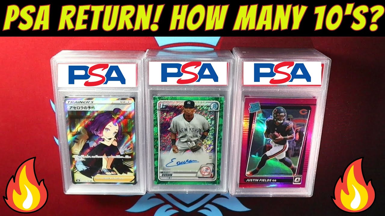 How many PSA 10's can we get!? Revealing our Recent Submission to PSA ...