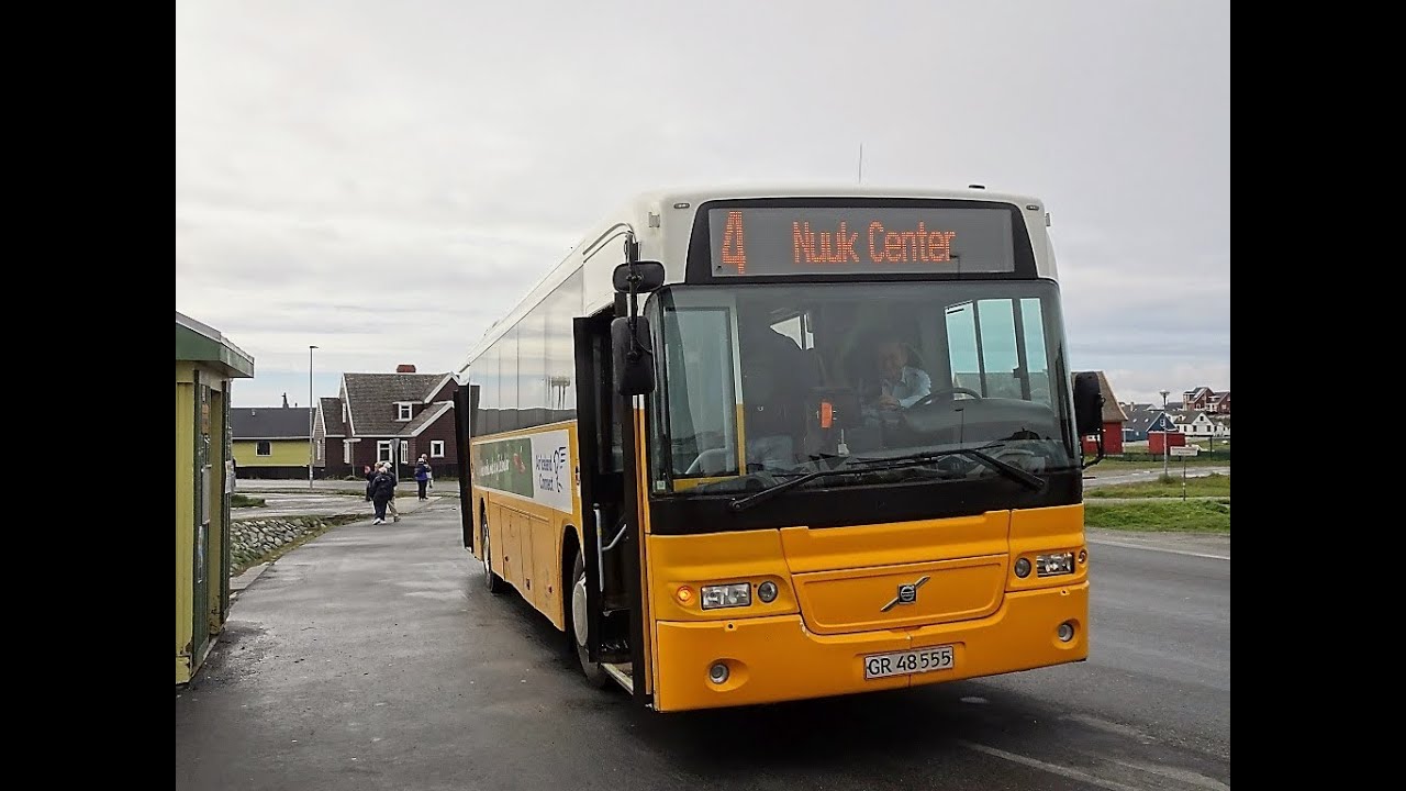 Nuuk, Greenland - Buses and other Scenes - 2017 - YouTube
