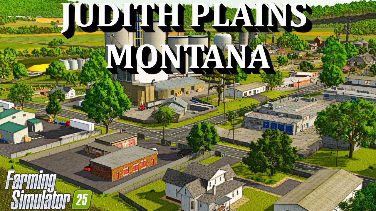 JUDITH PLAINS MONTANA MAP A MAP BY DJ MODDING (EARLY ACCESS) FS25 - YouTube