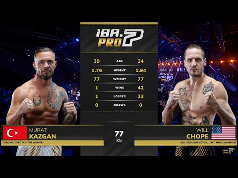 Murat Kazgan 🇹🇷 vs Will Chope 🇺🇸 | IBA.PRO 7 | 2 Temmuz 2025 | İstanbul, Turkiye