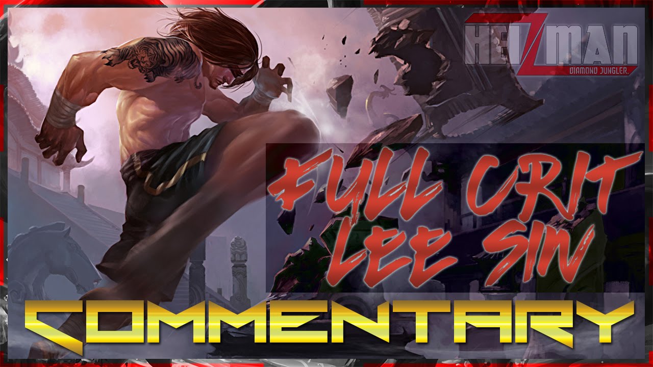 FULL CRIT Lee Sin Top with Commentary & Rage | League of Legends - YouTube
