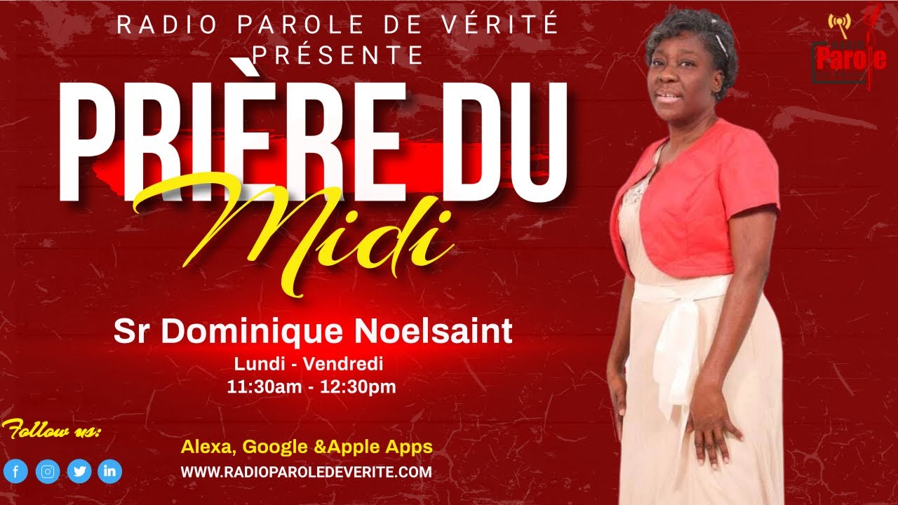 Priyè midi Dominique Noelsaint - YouTube