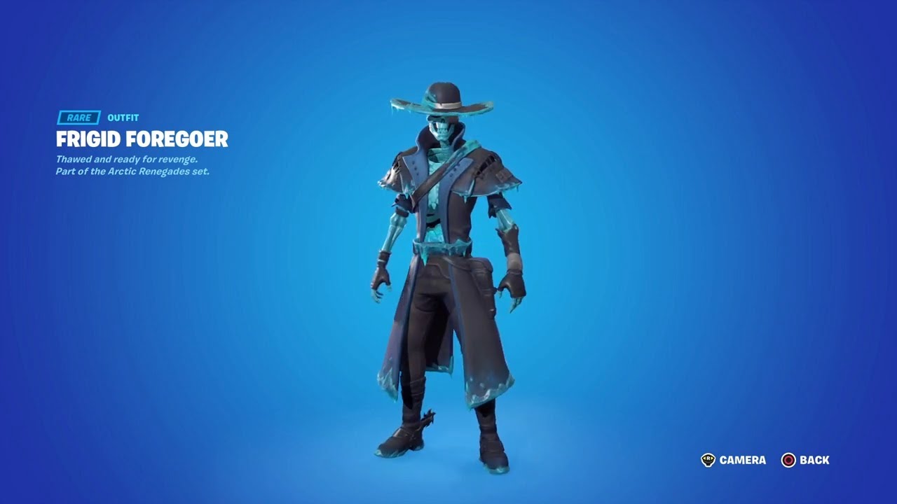 Fortnite Frigid Foregoer Skin Preview !!! 😱 - YouTube