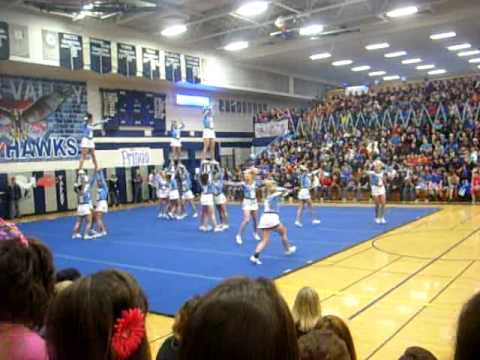 DVHS Cheer Winter Assembly 2010 - YouTube
