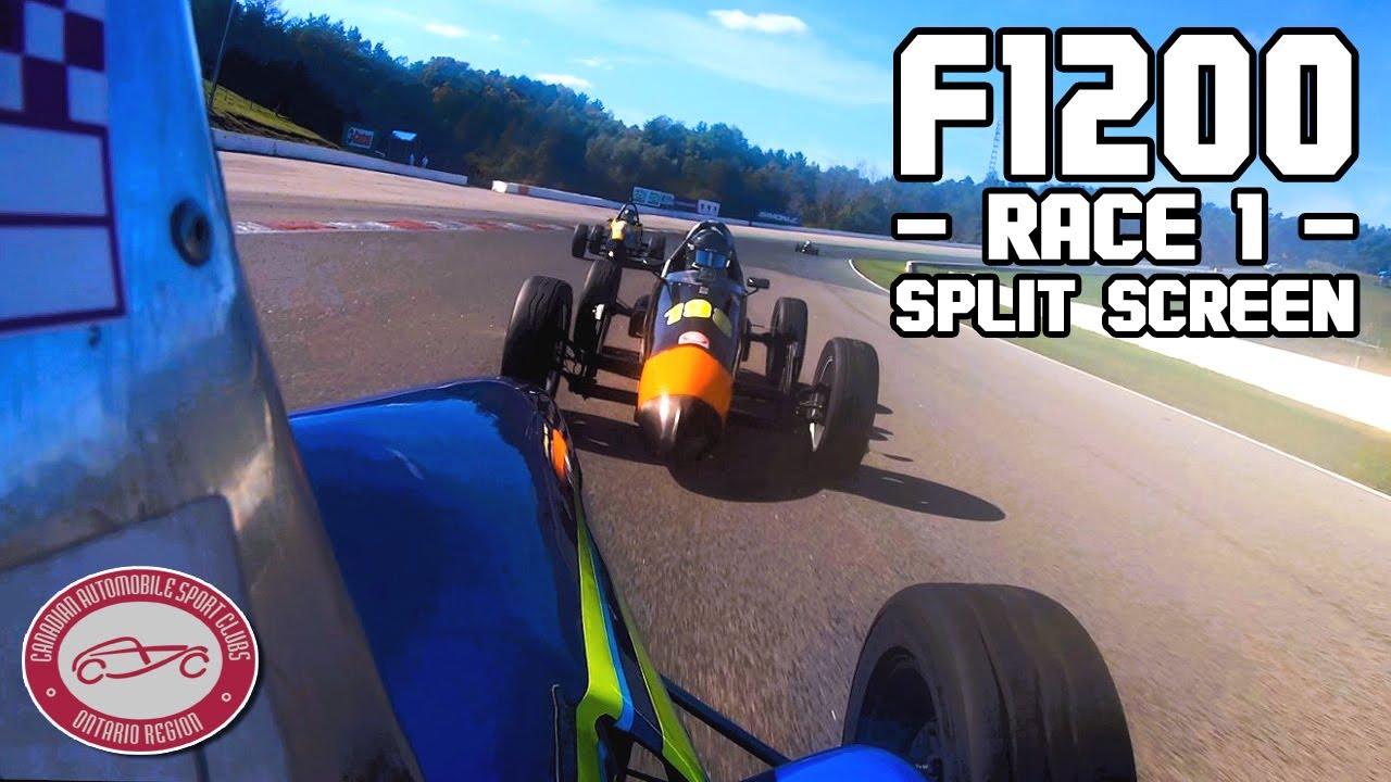 Split Screen F1200 Race 1 - CASC Celebration of Motorsports 2024 - YouTube