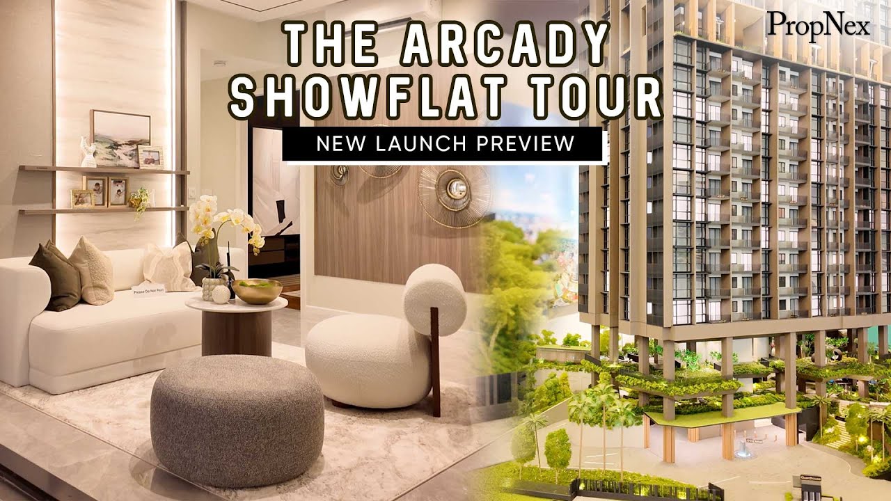 The Arcady Showflat New Launch Preview Walkthrough - YouTube