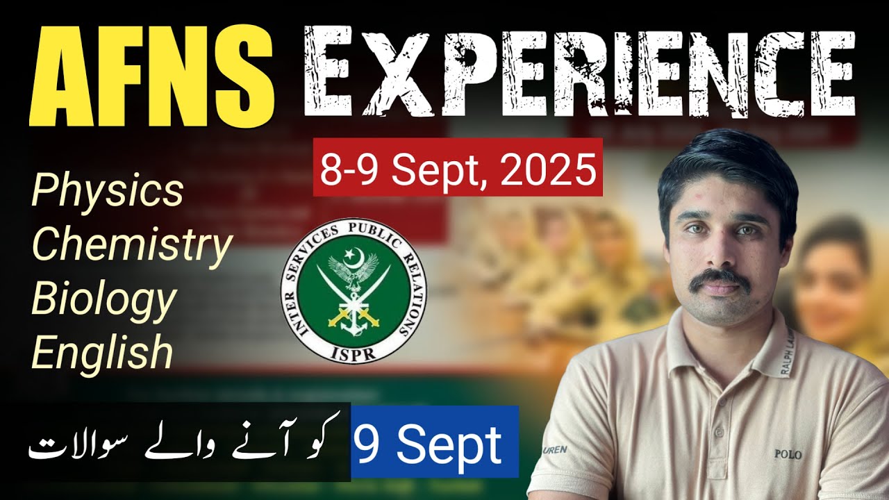 AFNS Today Test Experience 2025 | AFNS Test Preparation 2025 - YouTube