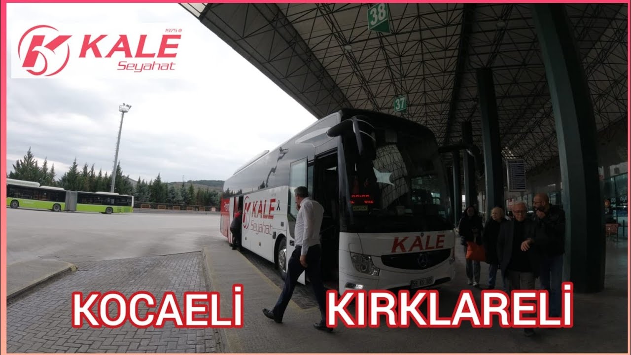 #64 (3) Kale Seyahat | Kocaeli - Kırklareli | Otobüs Yolculuğu | 59 KS ...