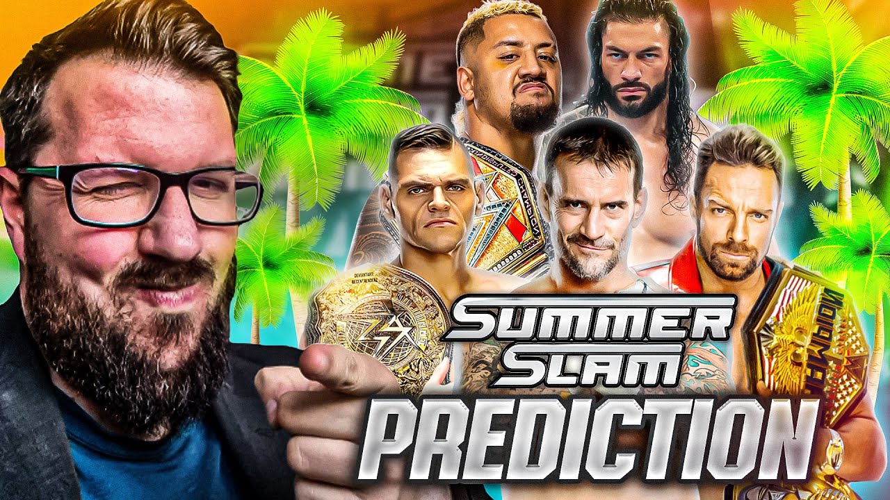 WWE SUMMERSLAM 2024 - XXL PREDICTION - 10/10 Matchcard 🔥🤩 - YouTube