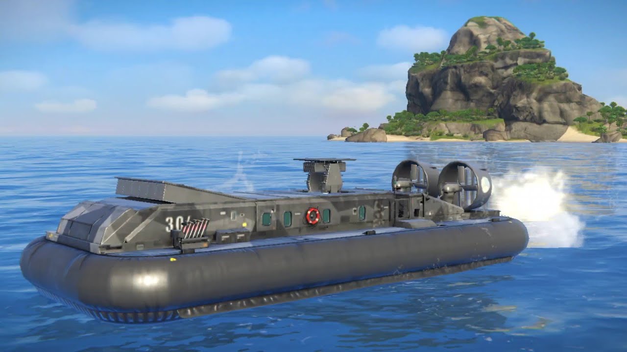 Modern Warships Leaks — Hovercraft - YouTube