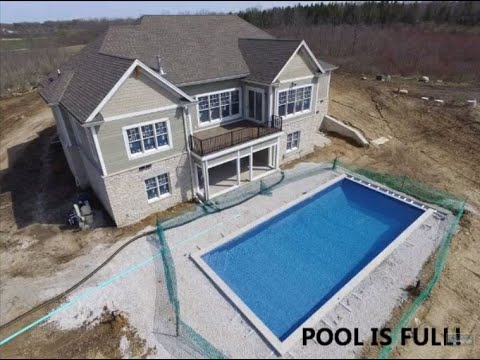 Inground Pool Process - YouTube
