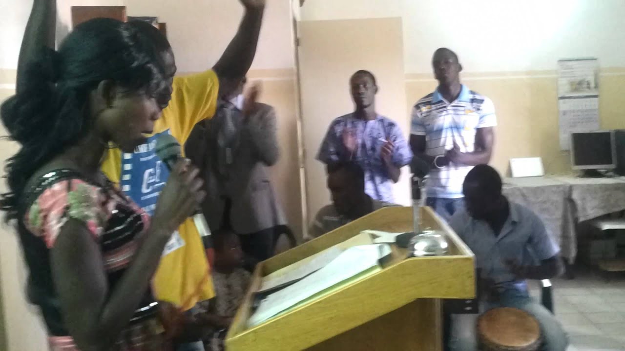 Senegal College Church Sunday Worship - YouTube