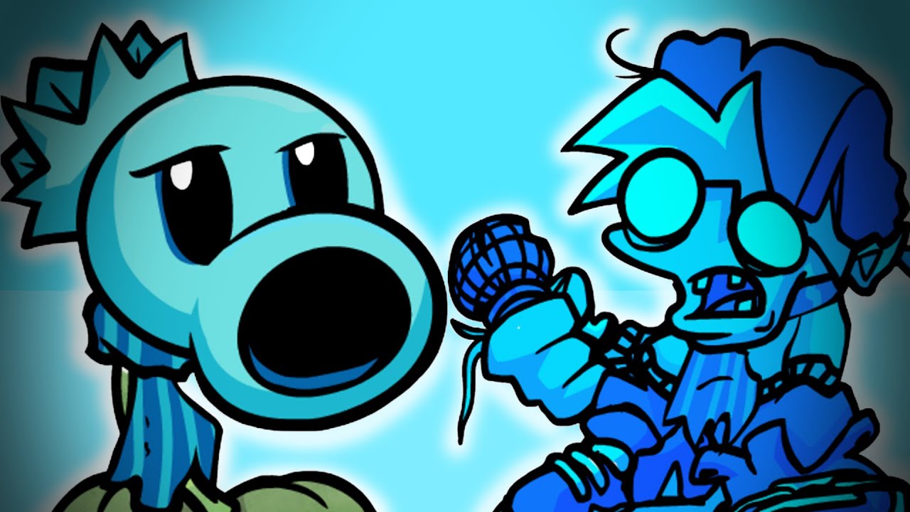 FRIDAY NIGHT FUNKIN mod Boyfriend VS ice peashooter - YouTube