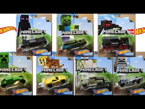 Hot Wheels Minecraft Premium Collection | Minecraft - YouTube