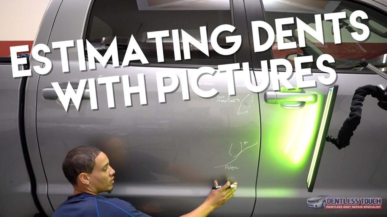 Estimating Dents with Pictures | Paintless dent Repair | Episode #041 ...