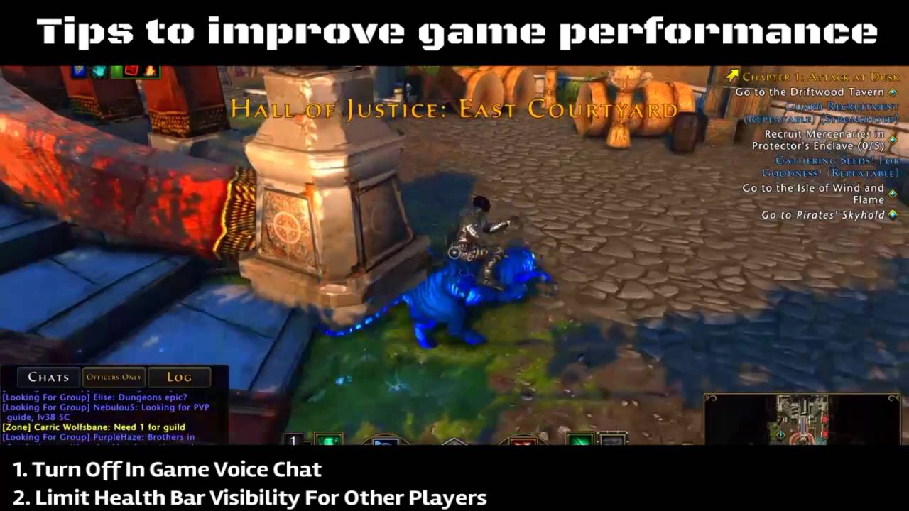 Neverwinter PS4 - Two Simple Tips To Improve In Game Performance! - YouTube
