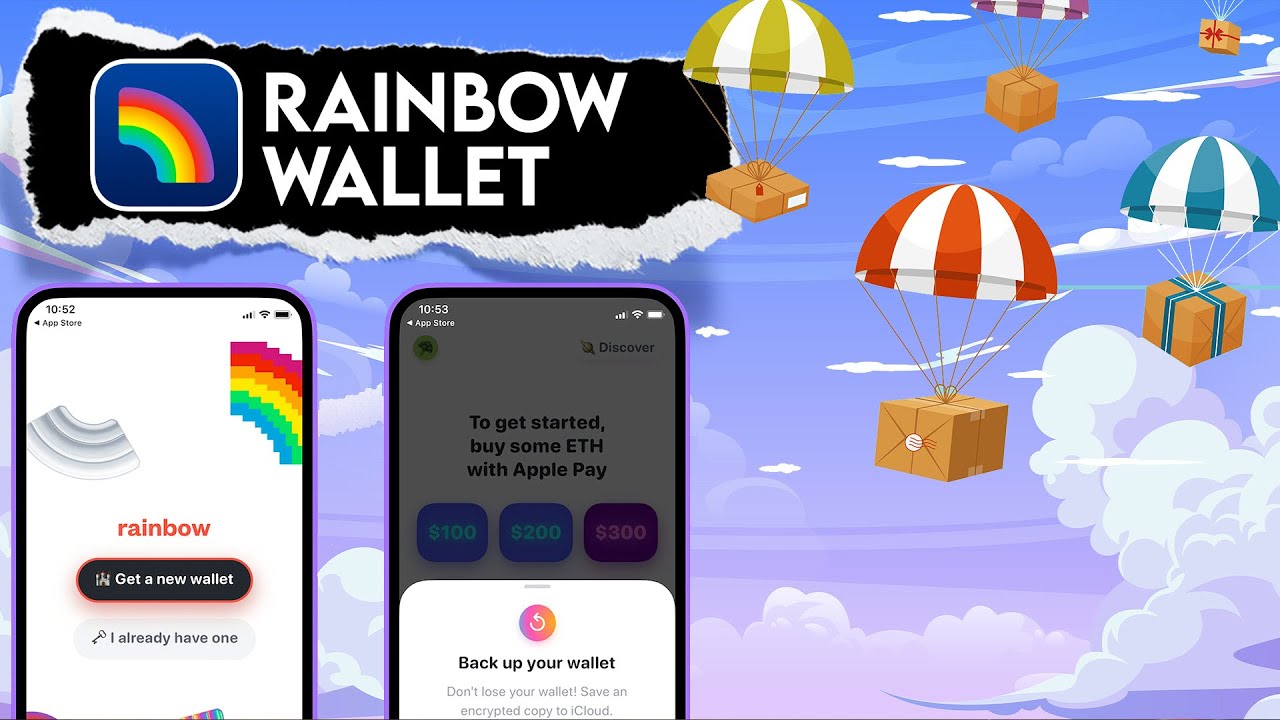 Rainbow Wallet Tutorial. Points for Airdrop - YouTube