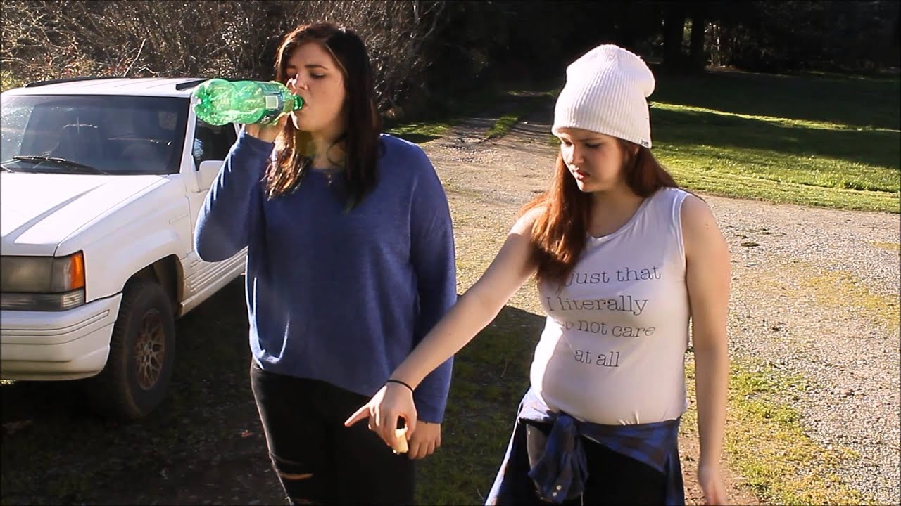 Banana and sprite challenge - YouTube