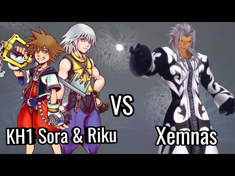 KH1 Sora & KH1 Riku vs Final Xemnas [Kingdom Hearts 3] - YouTube