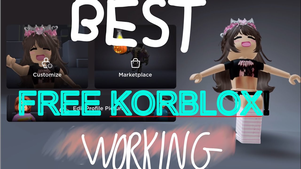 FREE KORBLOX HACK!!! #best #free #freekorblox #roblox - YouTube