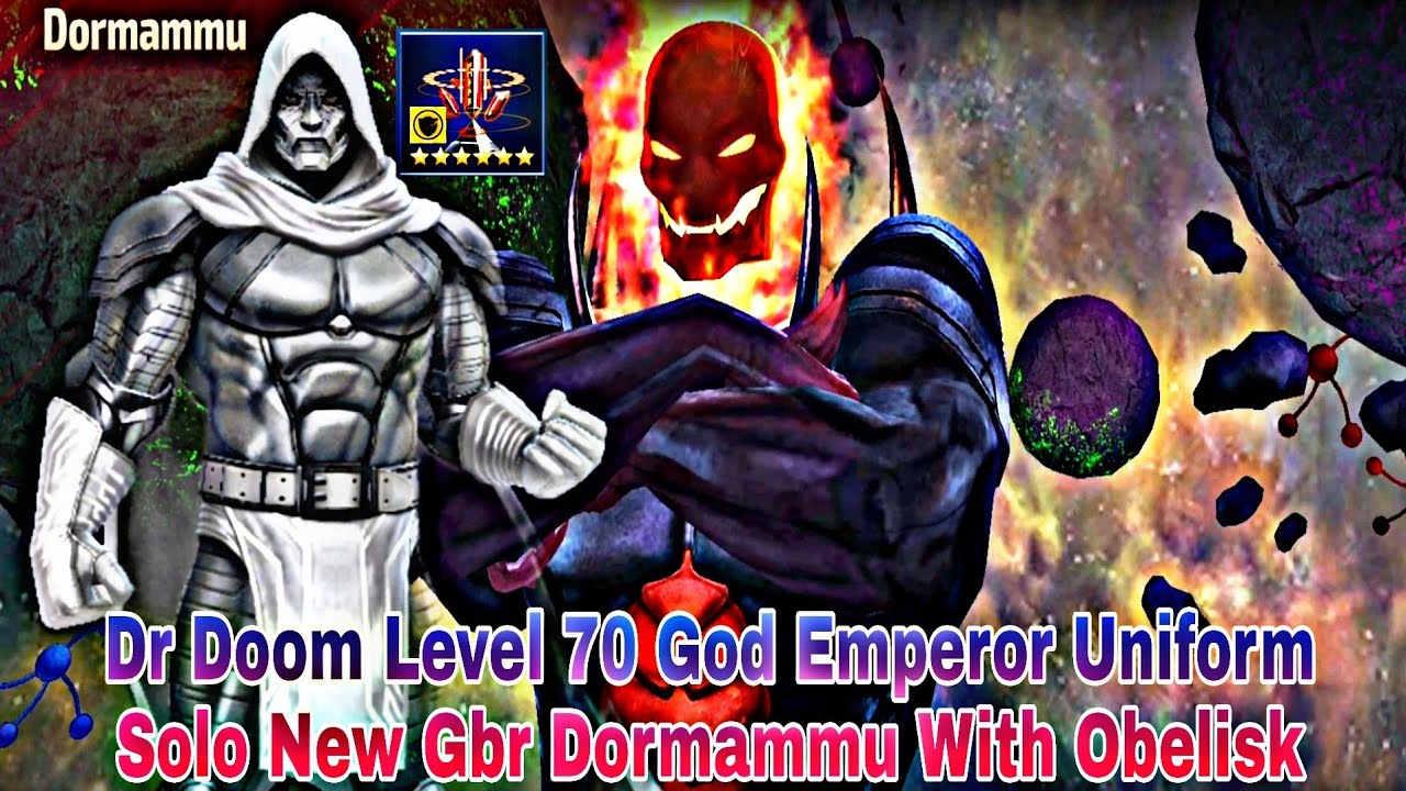 Dr Doom Level 70 God Emperor Uniform Solo New Gbr Dormammu With Obelisk ...