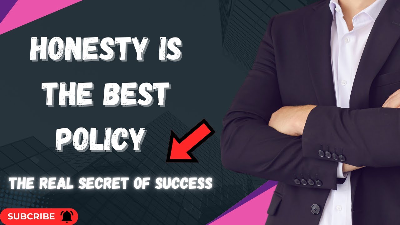 THE REAL SECRET OF SUCCESS | HONESTY | - YouTube