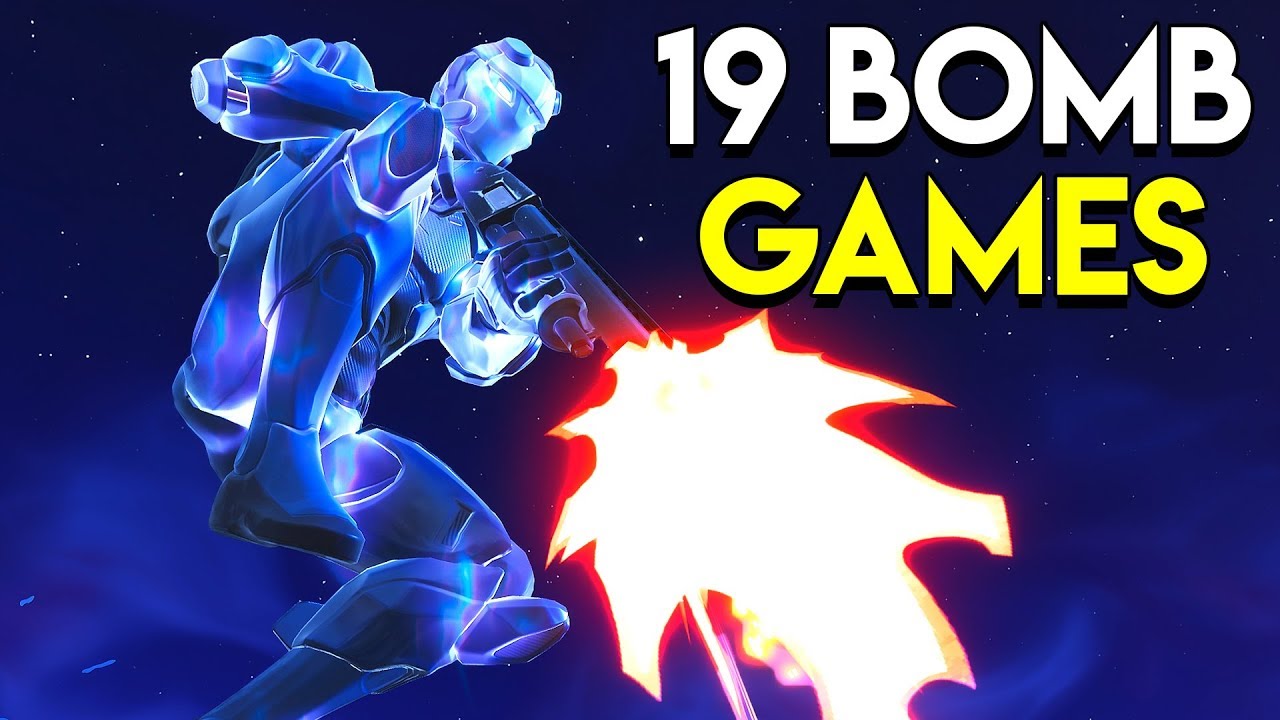 19 BOMB GAMES - Fortnite: Battle Royale (Full Games) - YouTube