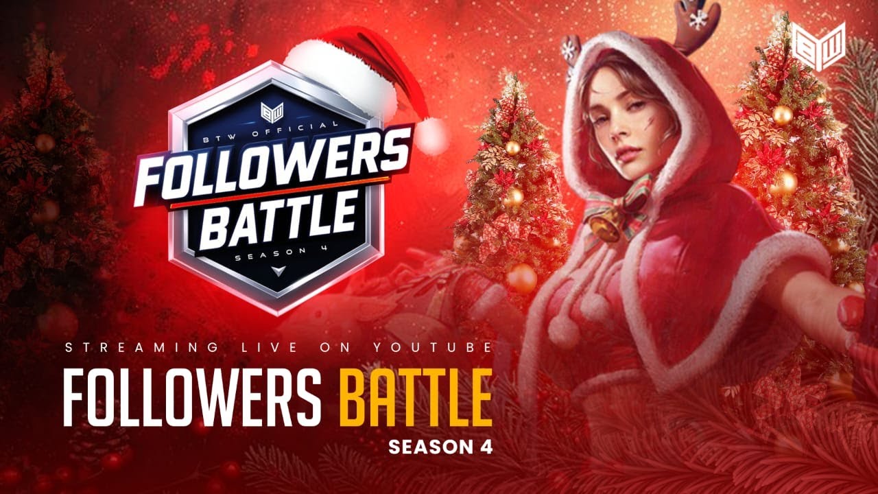 [HINDI] BTW ESPORTS PRESENT FOLLOWER BATTLE S4 GRANDS FINALS IS LIVE ...