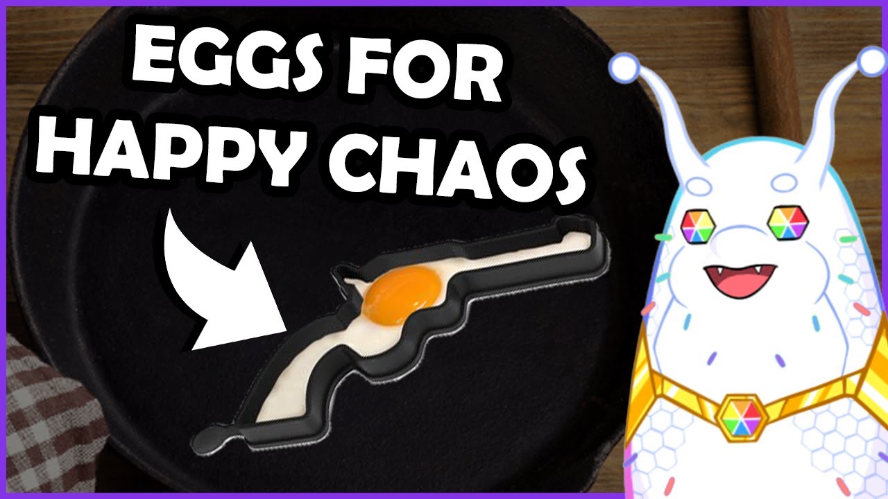 TRYING A GUN MOLD FOR EGGS - YouTube