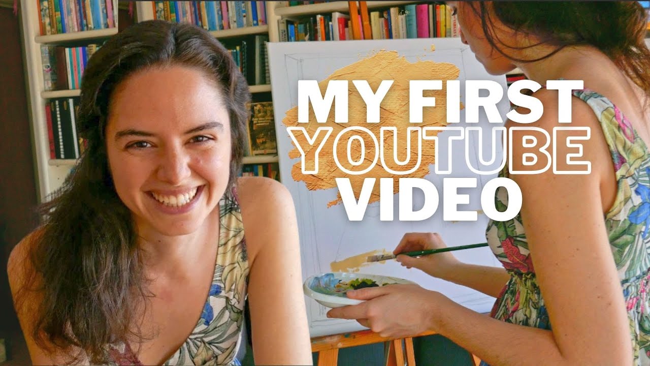 Art Channel FIRST VIDEO 😅Small Art Channel - Becoming an artist on ...