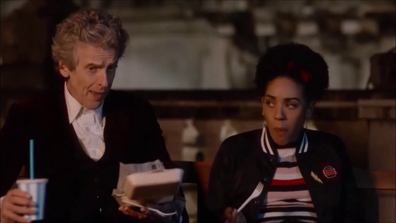 Doctor Who - The Twelfth Doctor Really Loves Eating - YouTube