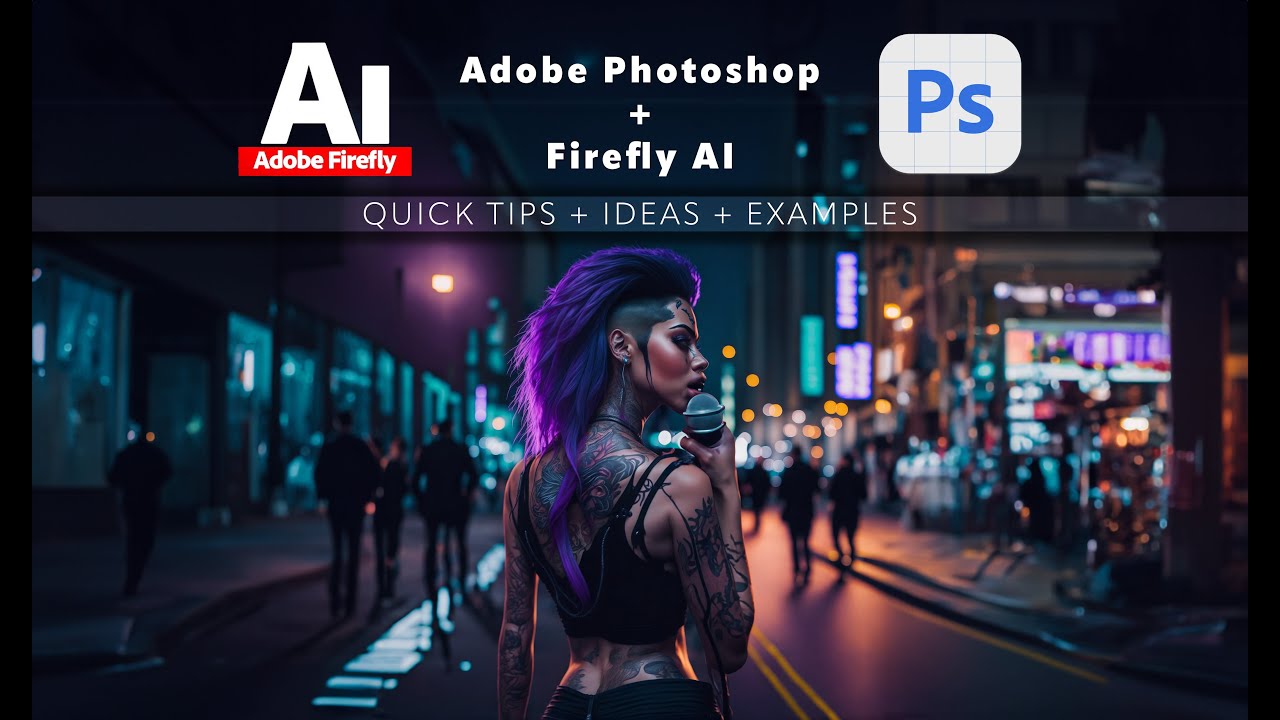 NEW Adobe PS Firefly AI, QUICK tips and examples - YouTube
