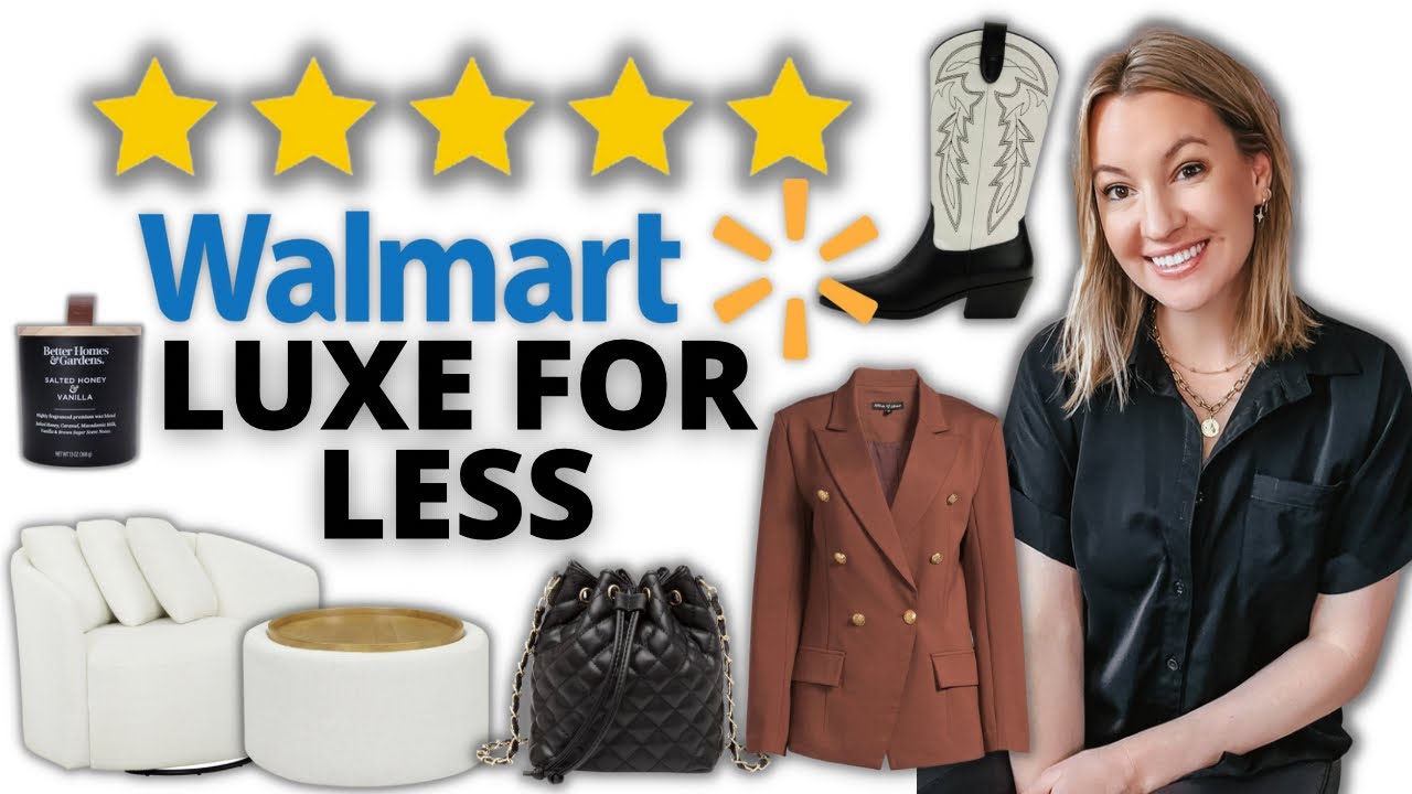 Walmart 2023 Luxe for Less Fashion & Home Finds | Walmart 2023 Must ...