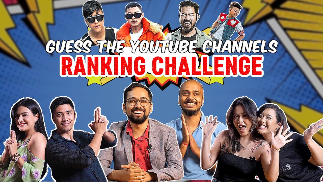 | Guess The Youtube Channels' Ranking | - YouTube